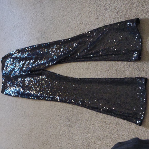 Commando | Pants & Jumpsuits | Commando Lined Sequin Flared Pull On ...